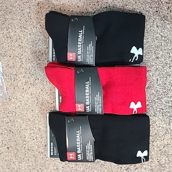 Under Armour | Underwear & Socks | Under Armour Baseball Socks Medium 3 ...